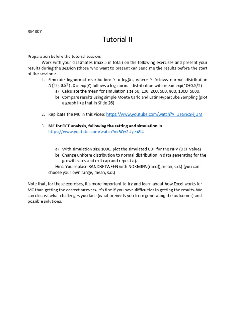 Tutorial2 Instruction | PDF | Technology & Engineering