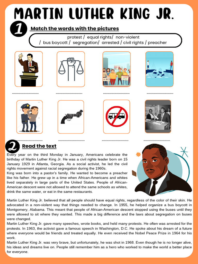 Principles of Non-Violence by Martin Luther King, Jr. | PDF | Social ...