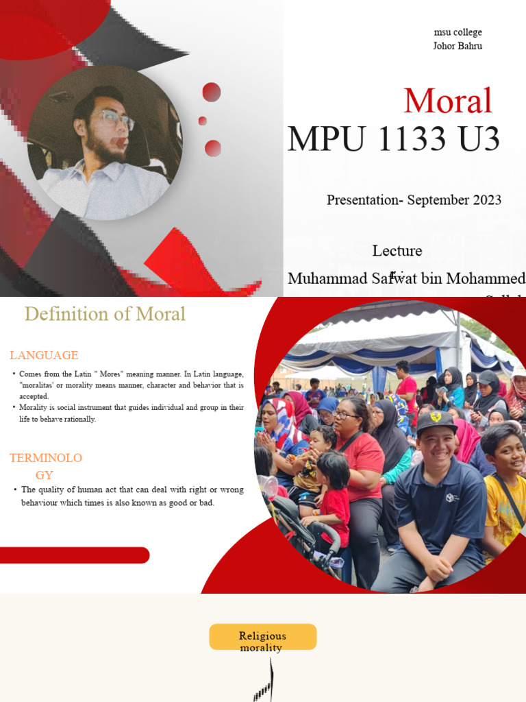 Definition of Moral | PDF | Morality | Psychology