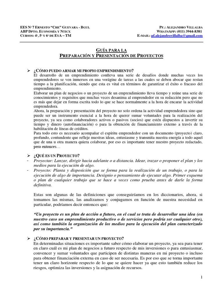 Guía PPP - TP Final | PDF