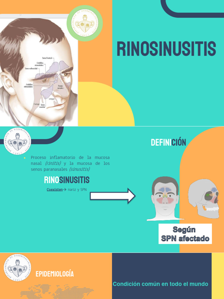 RINOSINUSITIS | PDF | Otorrinolaringología | Epidemiología