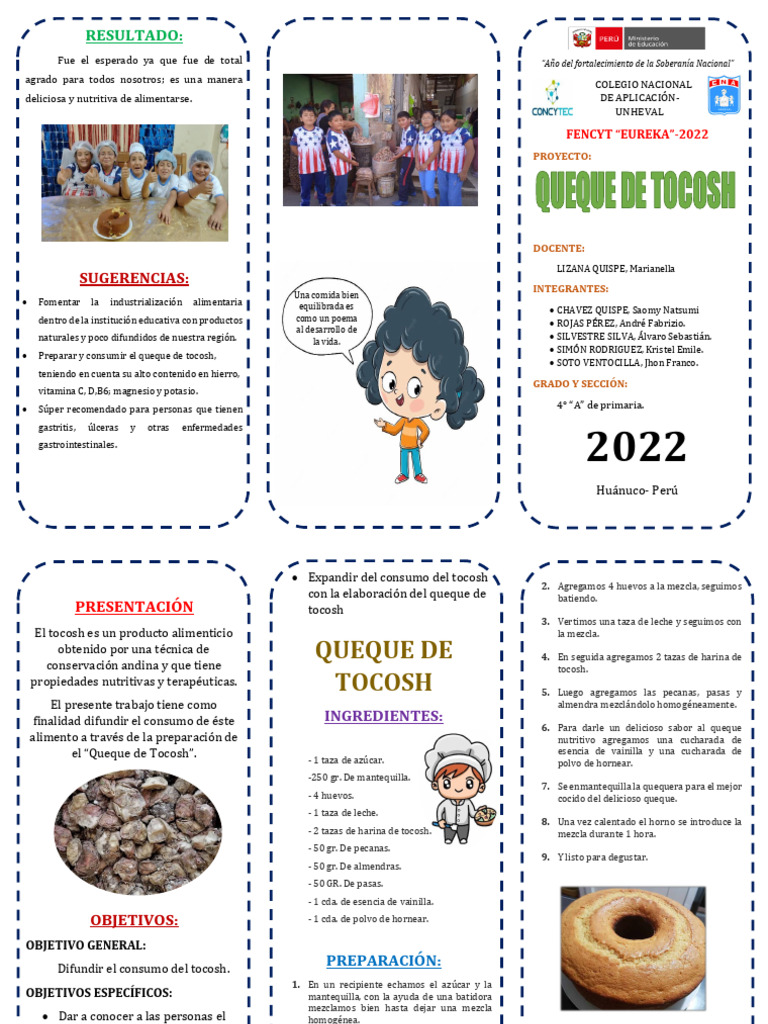 Triptico Keke de Tocosh | PDF