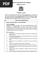 Fomu Ya Bima Ya Afya | PDF