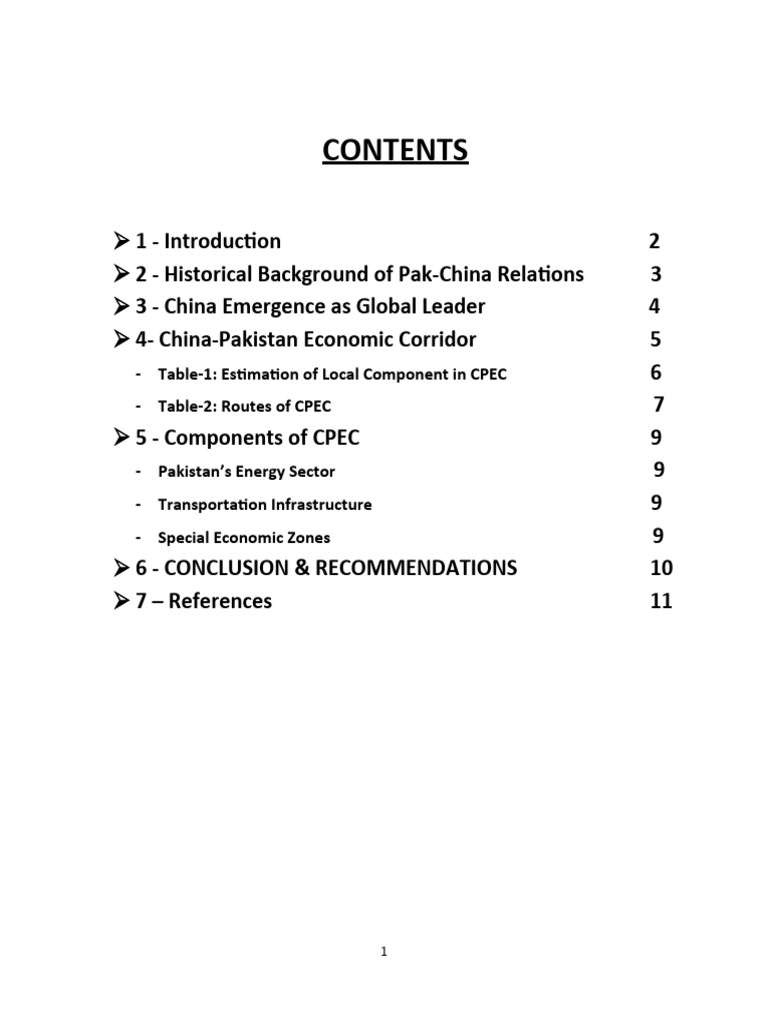 CPEC - Assignment | PDF