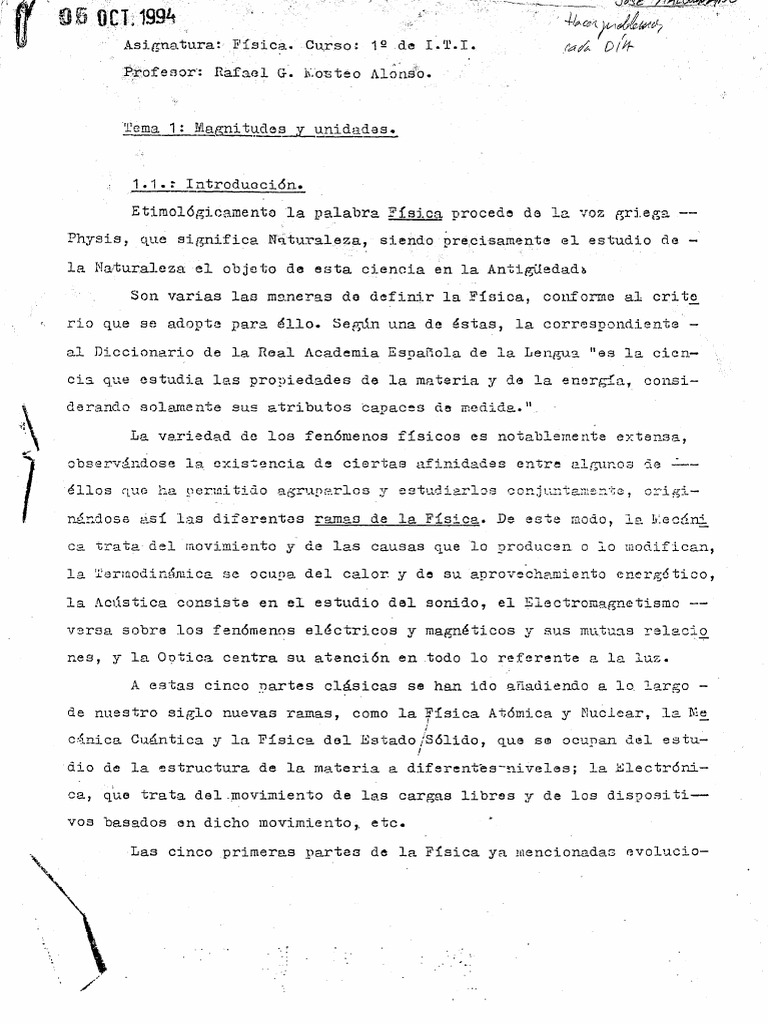 03 - T01 - Magnitudes y Unidades | PDF