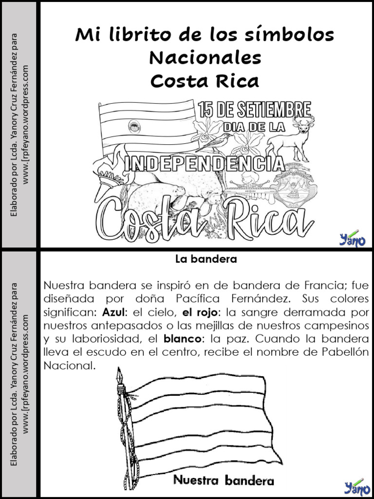 Símbolos Nacionales de Costa Rica | PDF | Costa Rica