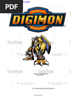 Digimon World 3 Digivolution Guide | PDF | Nature | Leisure