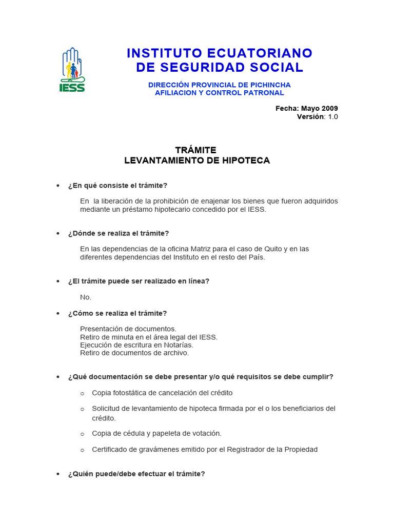 Tram It e Levant Am Hipo Teca | PDF