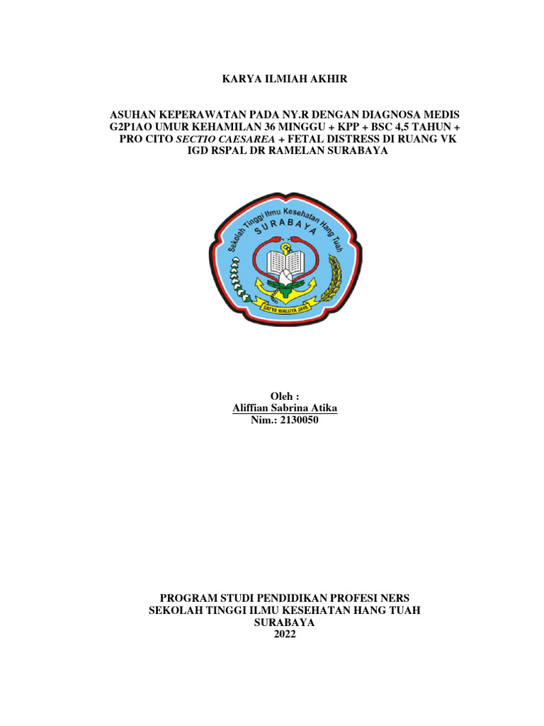 Ketuban Pecah Dini | PDF