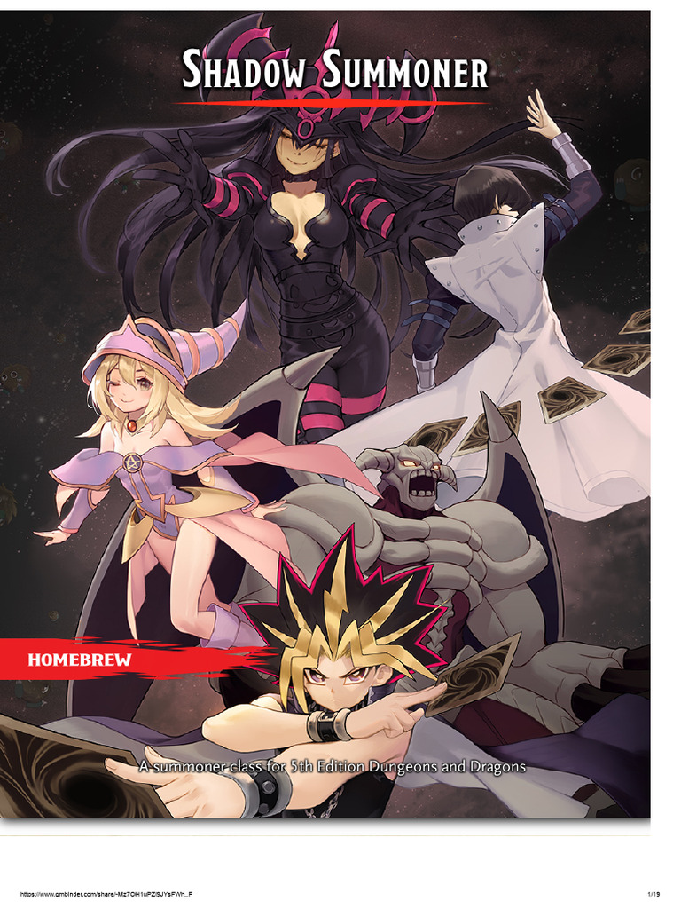 Shadow Summoner Class Guide | PDF | D20 System