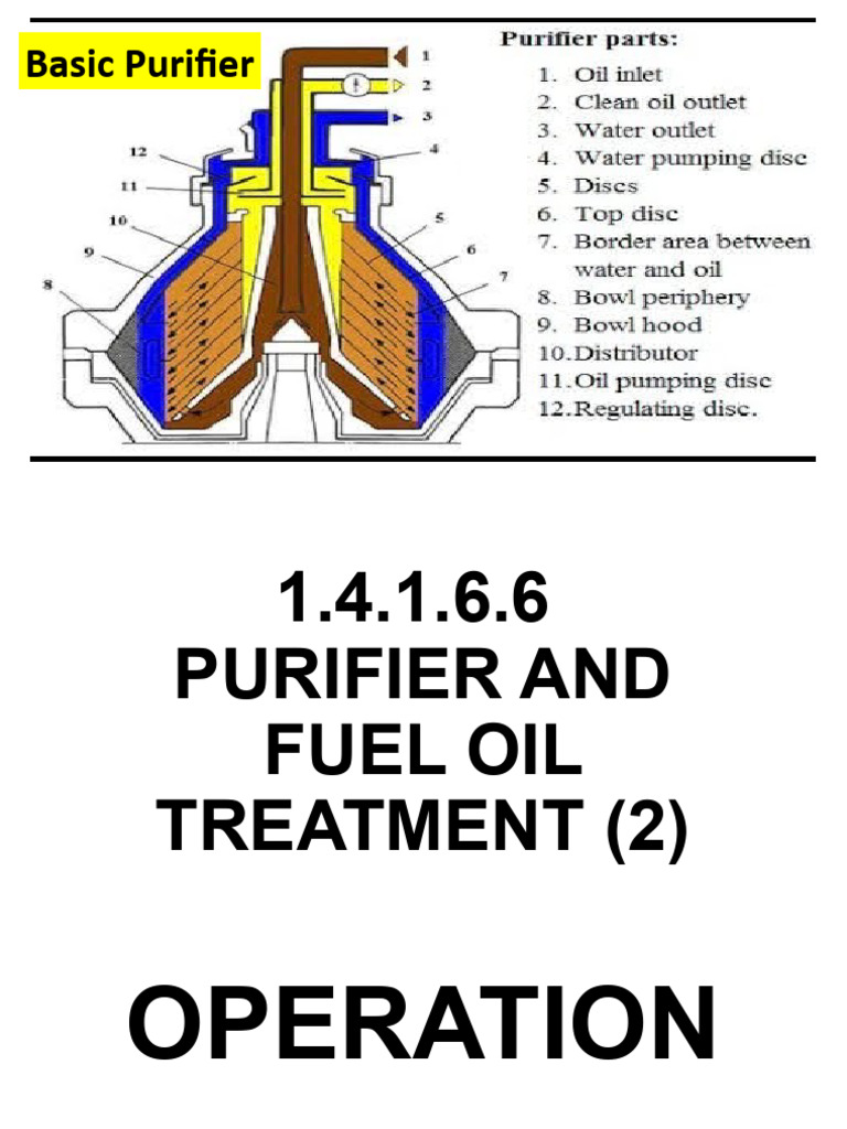 01 Purifier 02 Operation 01 - TAK | PDF | Fluid Dynamics | Centrifuge