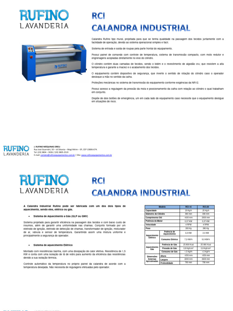 Catalago Calandra | Download grátis PDF | Temperatura | Engenharia Mecânica