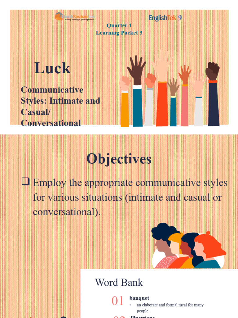 Et 9 Q1 LPK3 PPT3 | PDF