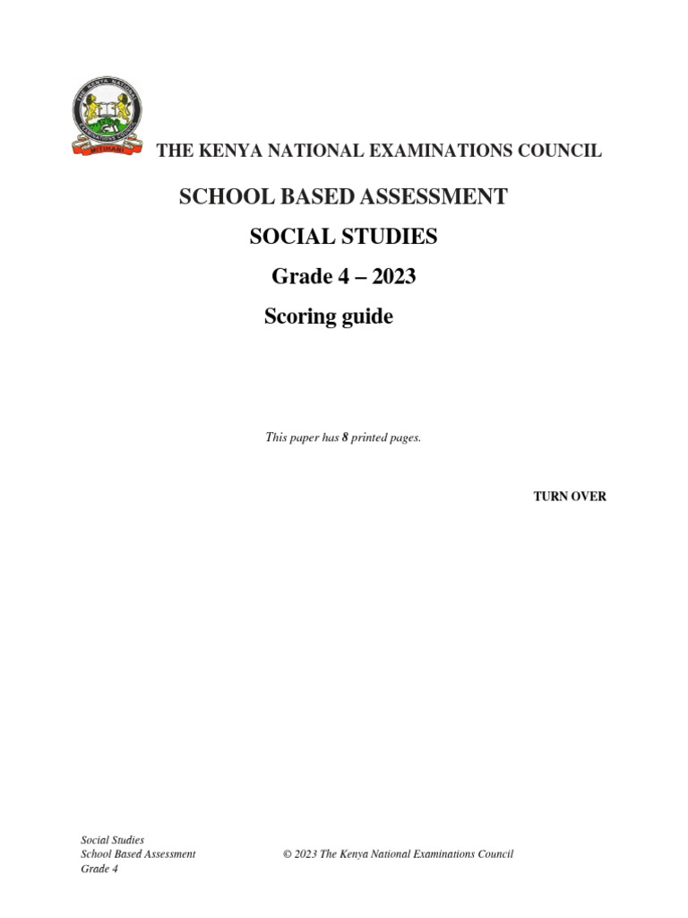 SST 1 20230928120859428RegularRubricMarkingScheme | PDF