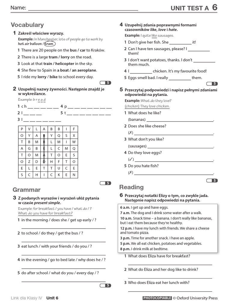 Link L4 U6 Unit Testa | PDF