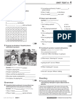 Test Diagnostyczny Z Języka Angielskiego - 4 Klasa | PDF