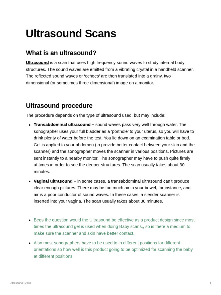 Ultrasound Scan | PDF | Medical Ultrasound | Pregnancy