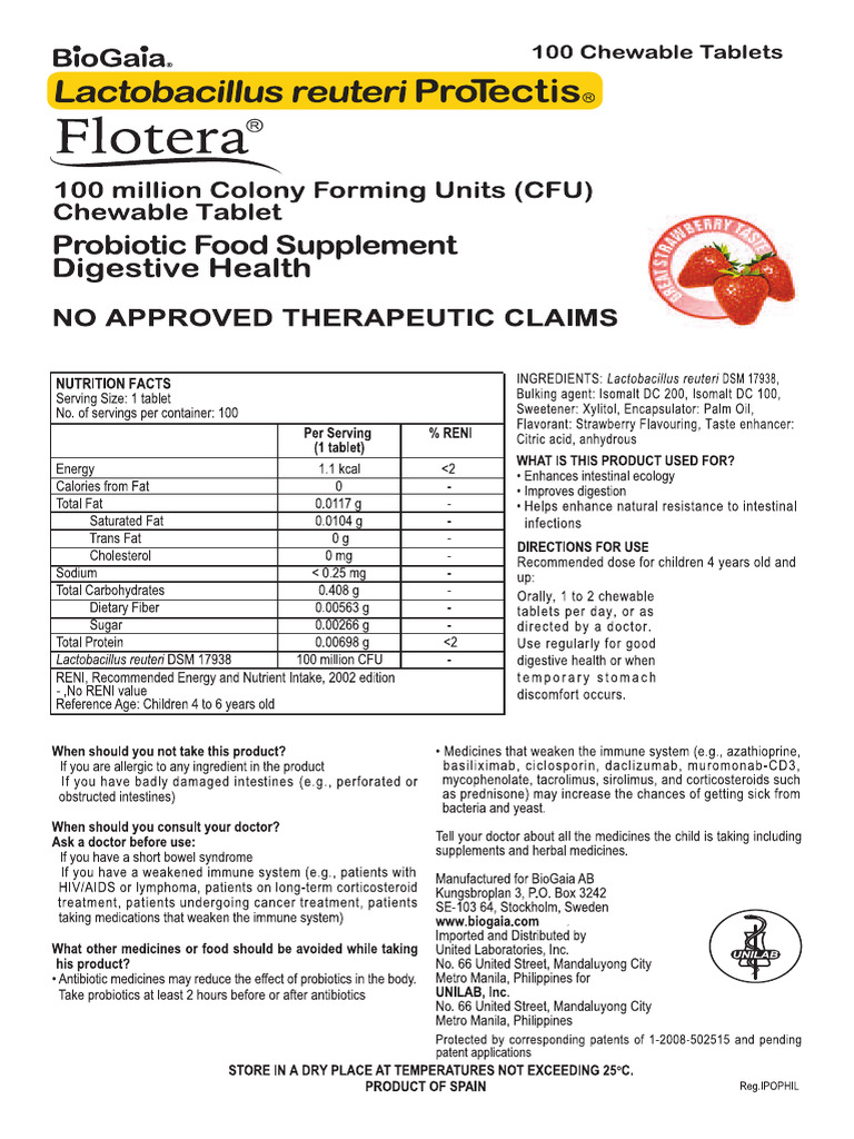 Flotera Tablet PIL | PDF