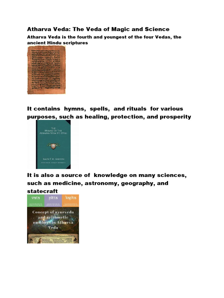 Atharva Veda | PDF | Vedas | Sanskrit