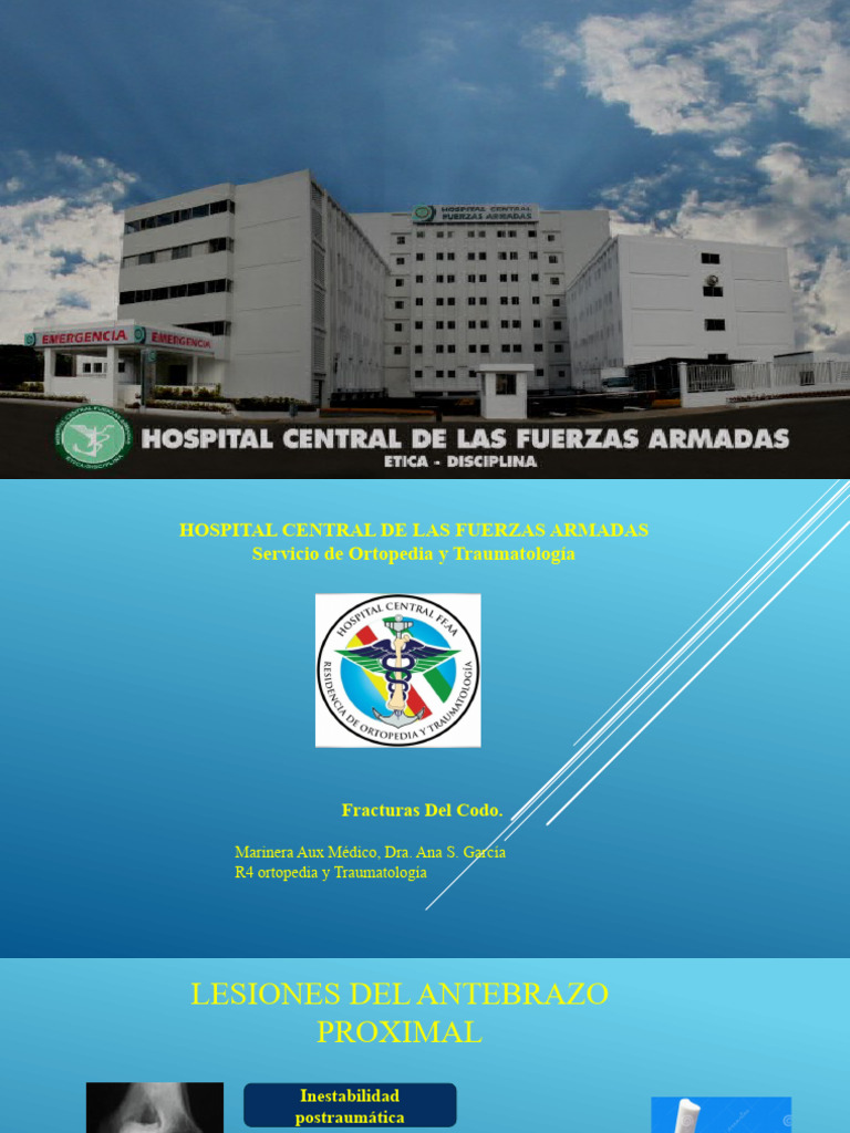 Fracturas de Codo | PDF | Codo | Traumatologia Fracturas de Codo | PDF | Codo | Traumatologia