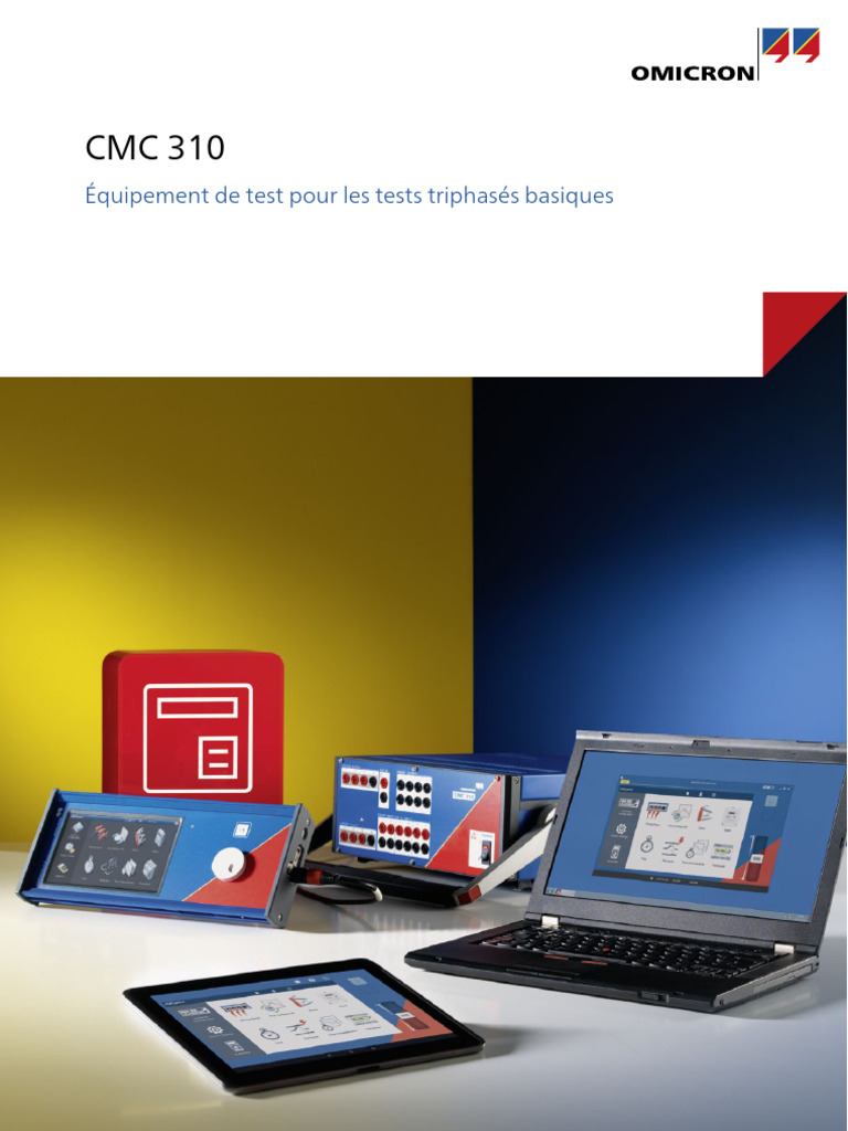 CMC 310 : Équipement de test triphasé | PDF | USB | Microsoft Windows