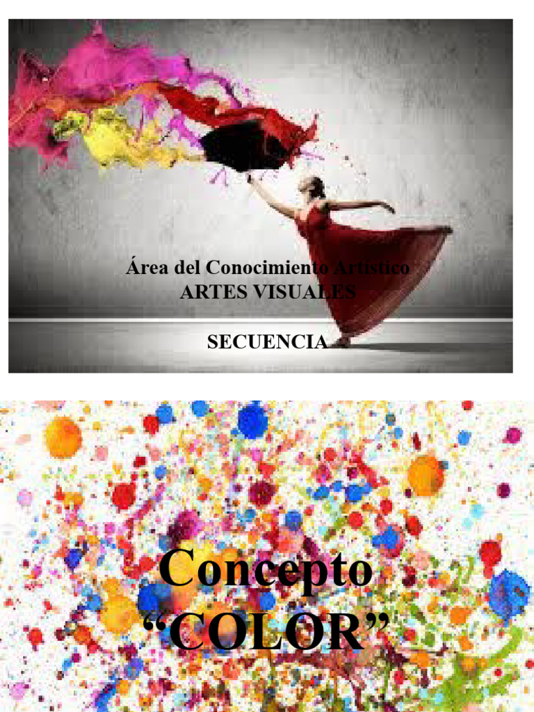 Importancia del Color en Artes Visuales | PDF | Color | Azul