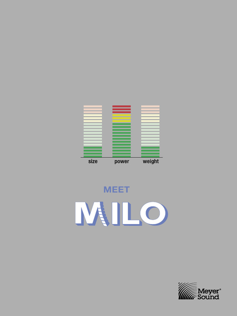 Meyer Sound - MILO - Prospekt (EN) | PDF | Loudspeaker | Amplifier