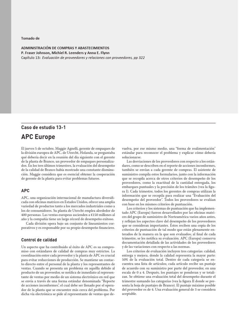 Administracion-de-Compras-y-Abastecimientos-Cap. 13-17-20 | PDF | Economias