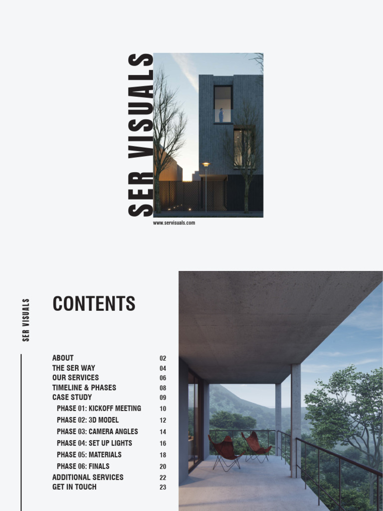 Servisuals Studio Profile | PDF | 3 D Computer Graphics | Visualization (Graphics)