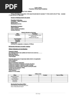 Praesidium Annual Report Form | PDF | Catholic Church