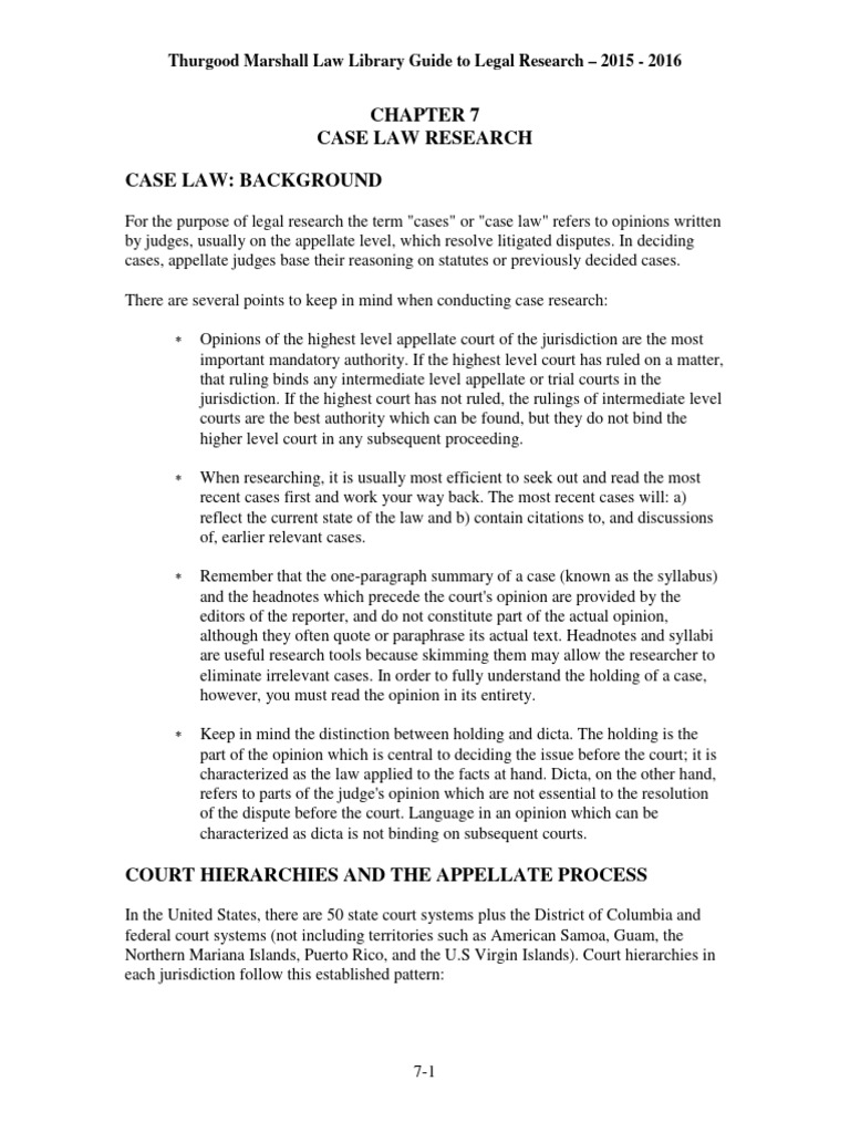 Law Case Summary Template | PDF | Precedent | Case Citation