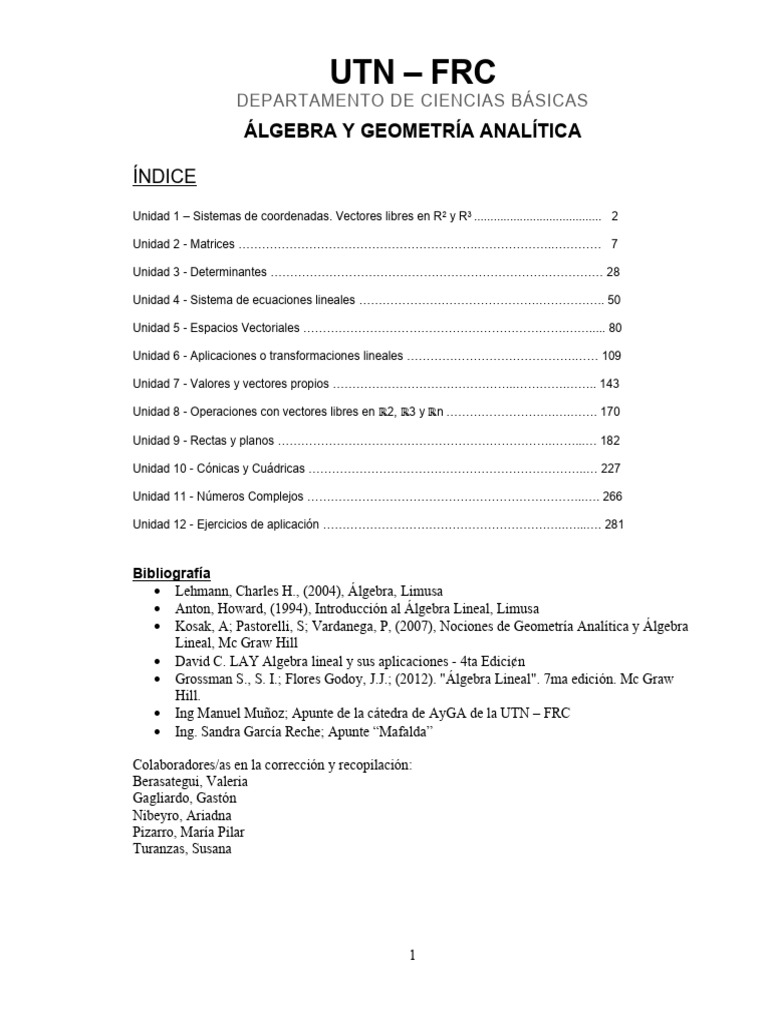 Unidad 1 - Vectores R2 y R3 | PDF | Espacio vectorial | Matemáticas