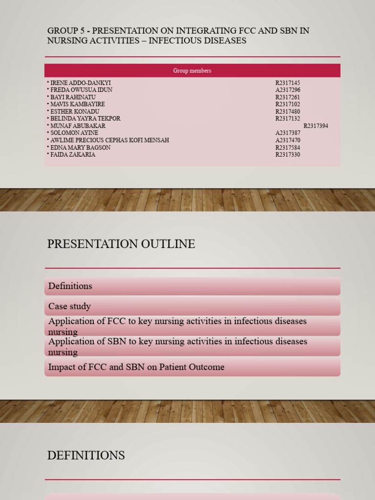 Group 5 Final - 064830 | PDF | Patient | Infection