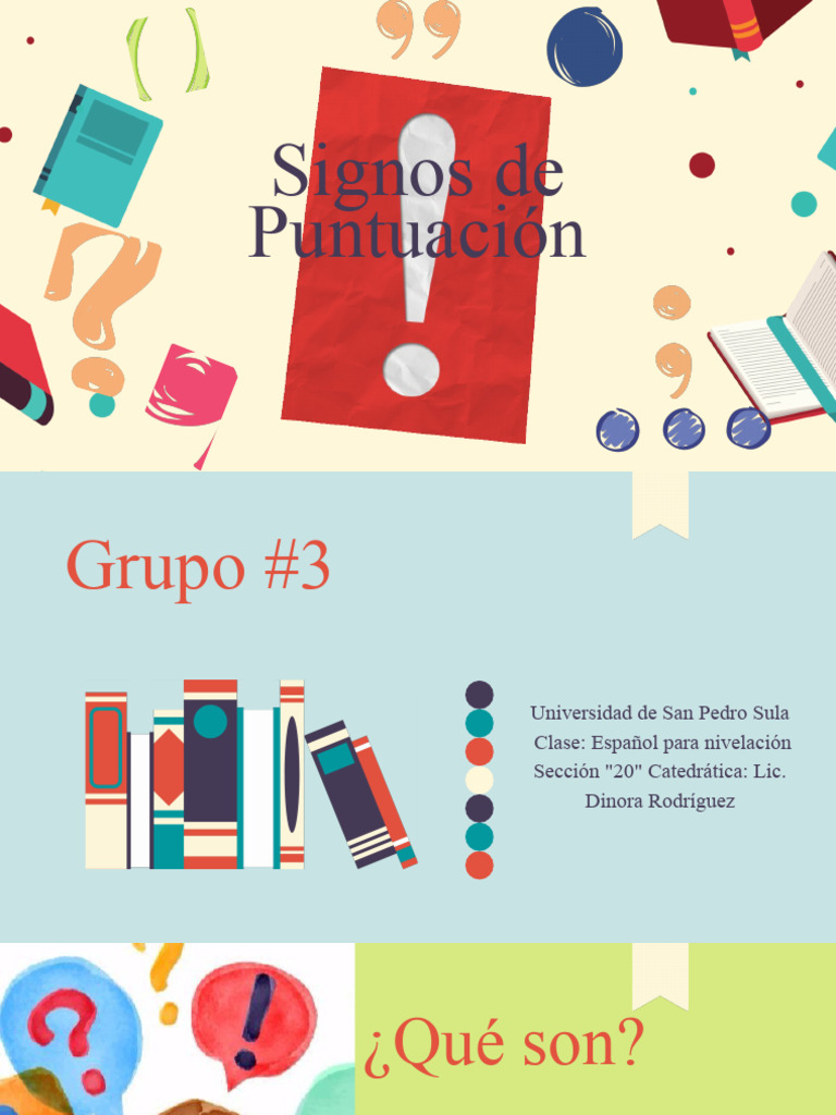 Signos de Puntuación | PDF | Coma | Puntuación