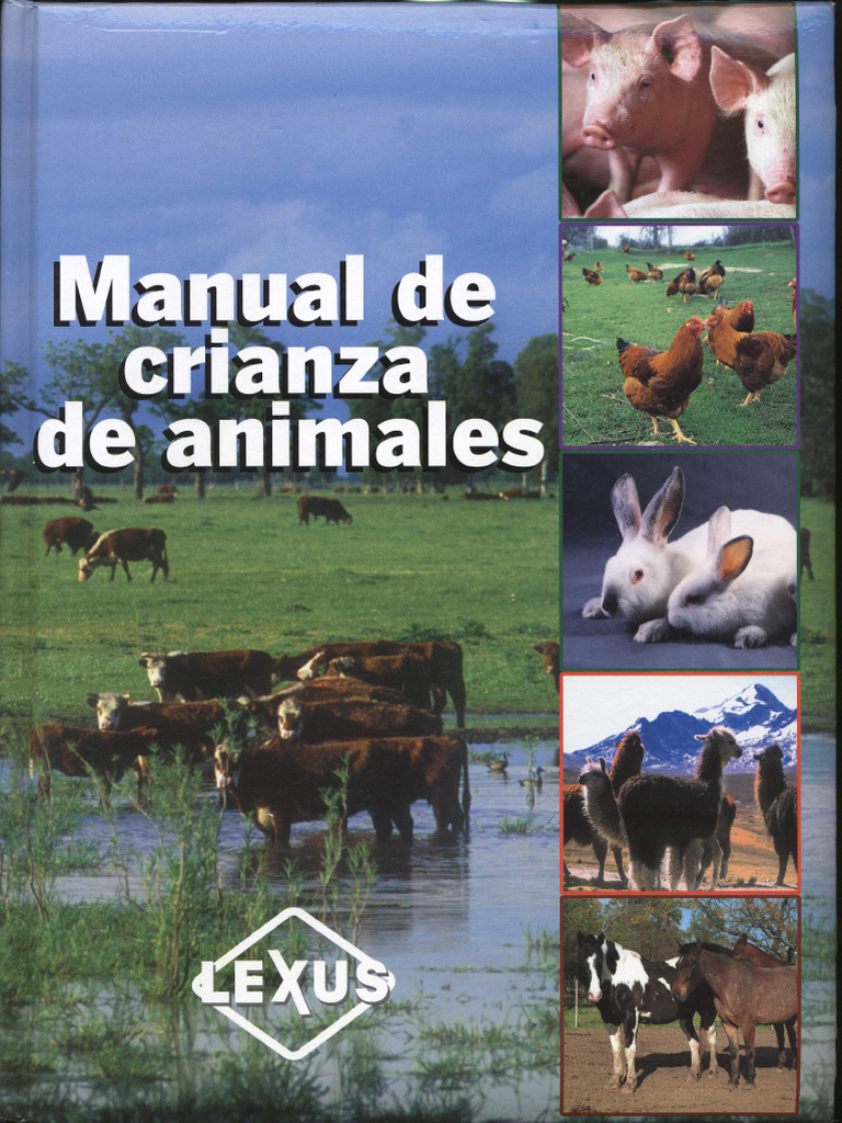 Portada de Libro Manual de Crianza de Animales | PDF