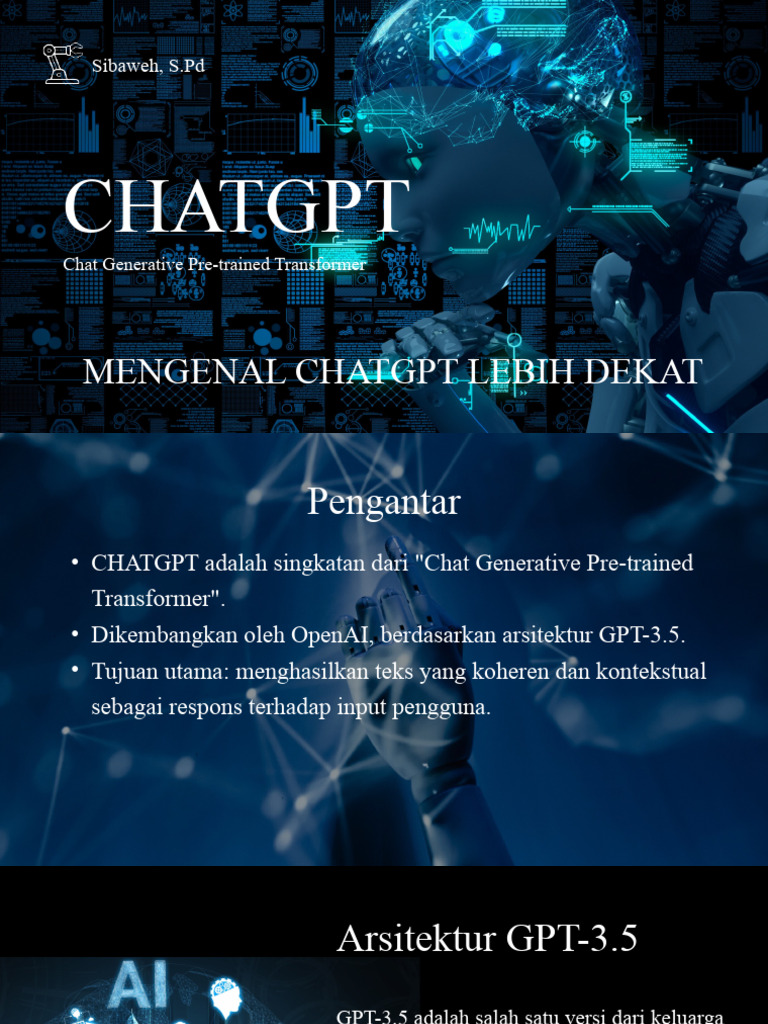 Mengenal CHATGPT: Fungsi dan Kelebihan | PDF | Karier & Perkembangan | Seni