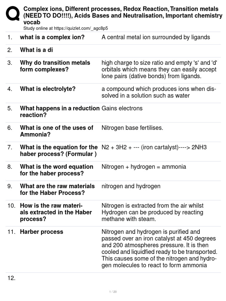 Complex Ion | PDF | Hydroxide | Aluminium