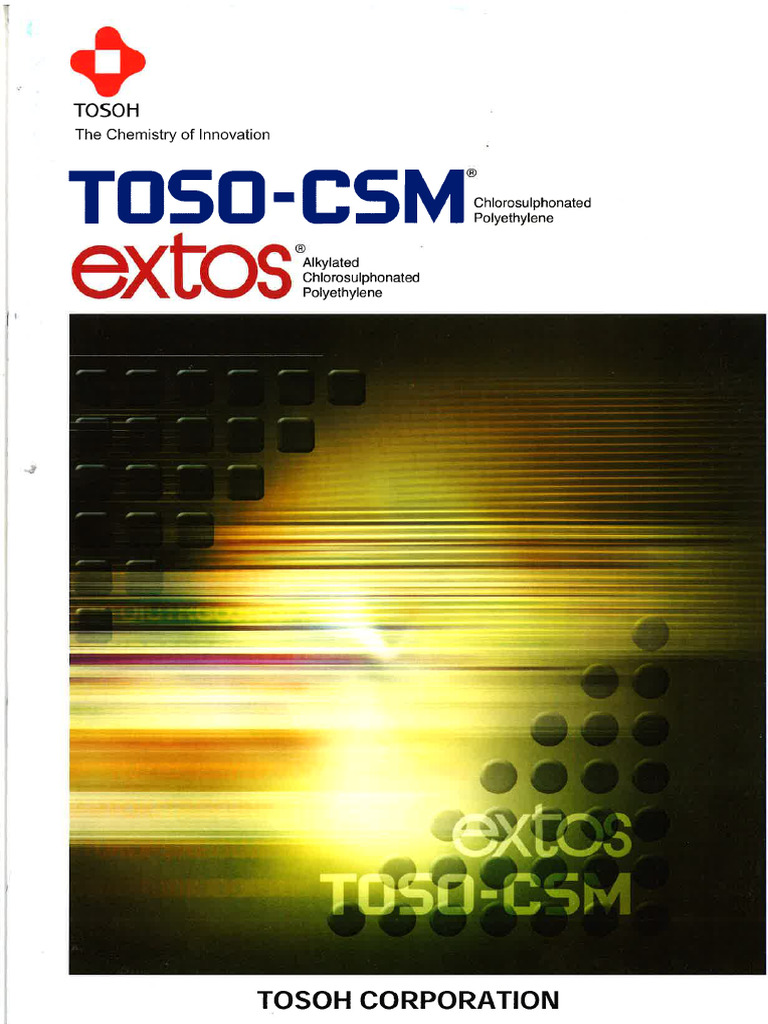 Toso CSM Ts 530 Chlorosulphonated Polyethylene | PDF