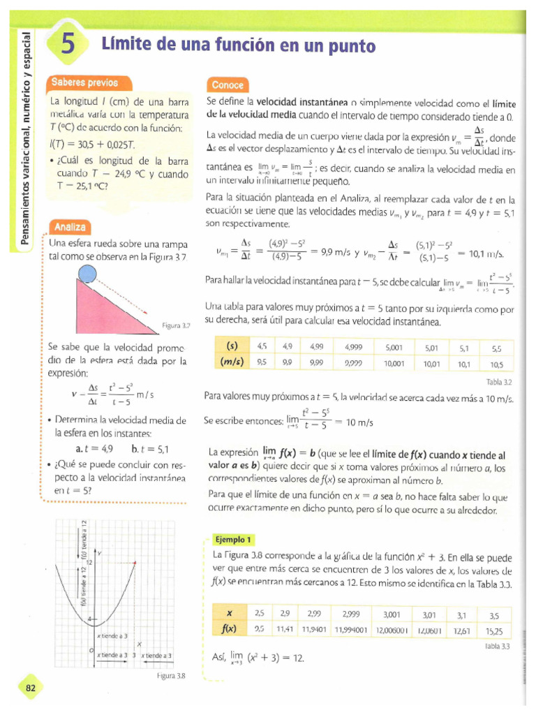 Límite en Un Punto | PDF