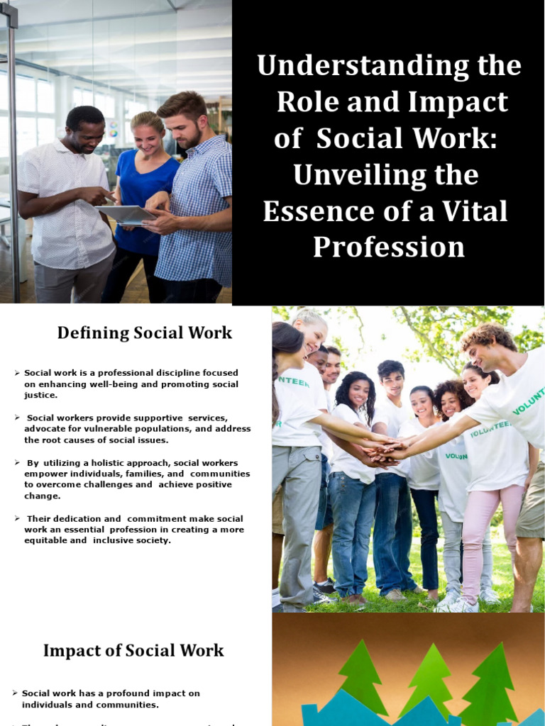 Social Work Presentation | PDF