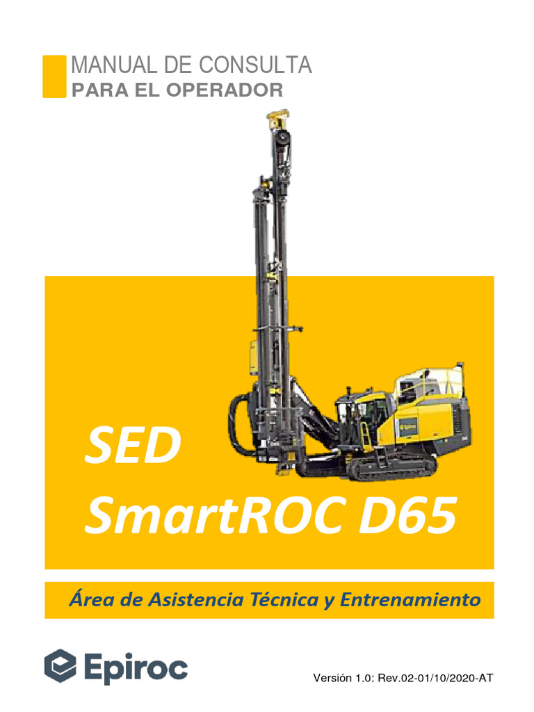 Manual Operador SmartROC D65 | PDF | Tecnología