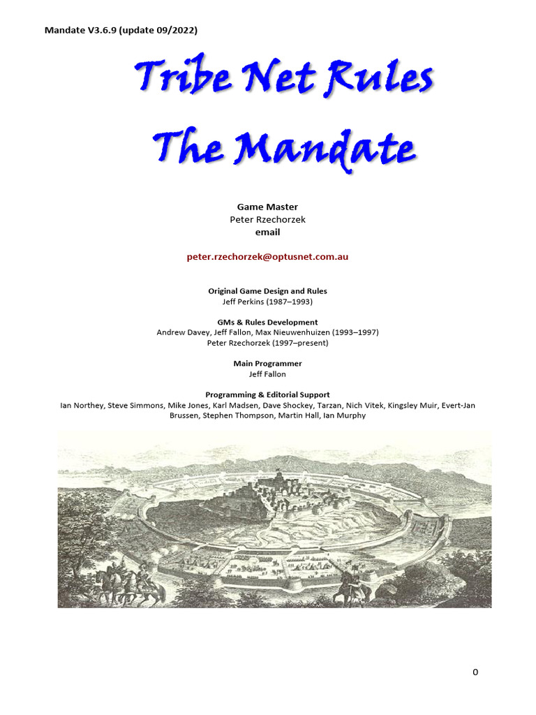 Tribe Net Game Rules Update | PDF | Shipbuilding