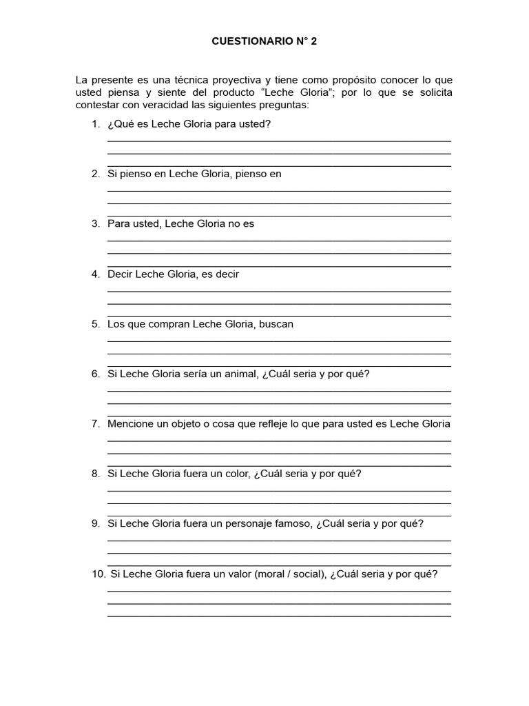 Cuestionario 2 | PDF