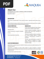 FT Vortexx ES | PDF | Concentración | Agua