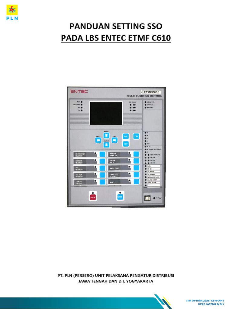 Panduan Setting Sso Lbs Entec Etmfc610 2023 | PDF