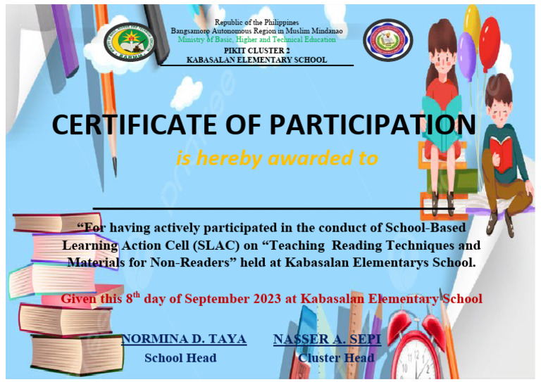 Certificate Taya | PDF