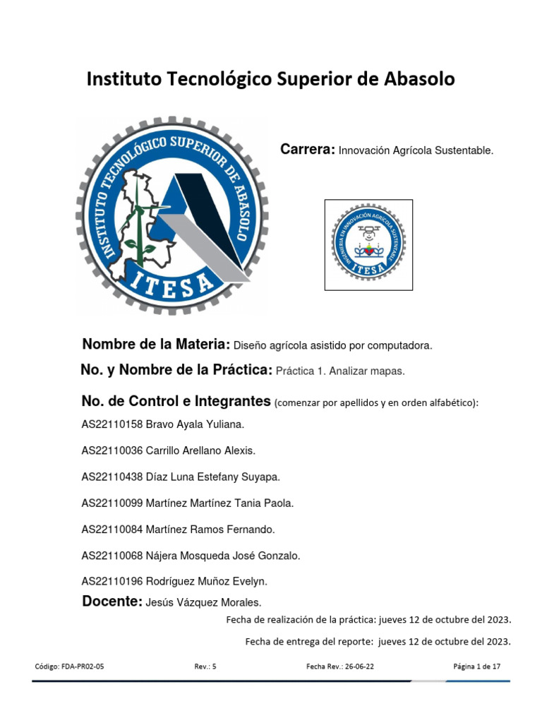 Análisis de Mapas con AutoCAD | PDF