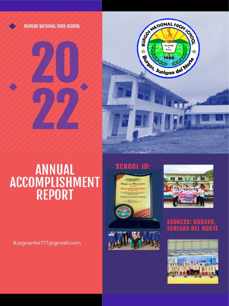 Annual Accomplishment Report | PDF | Teachers