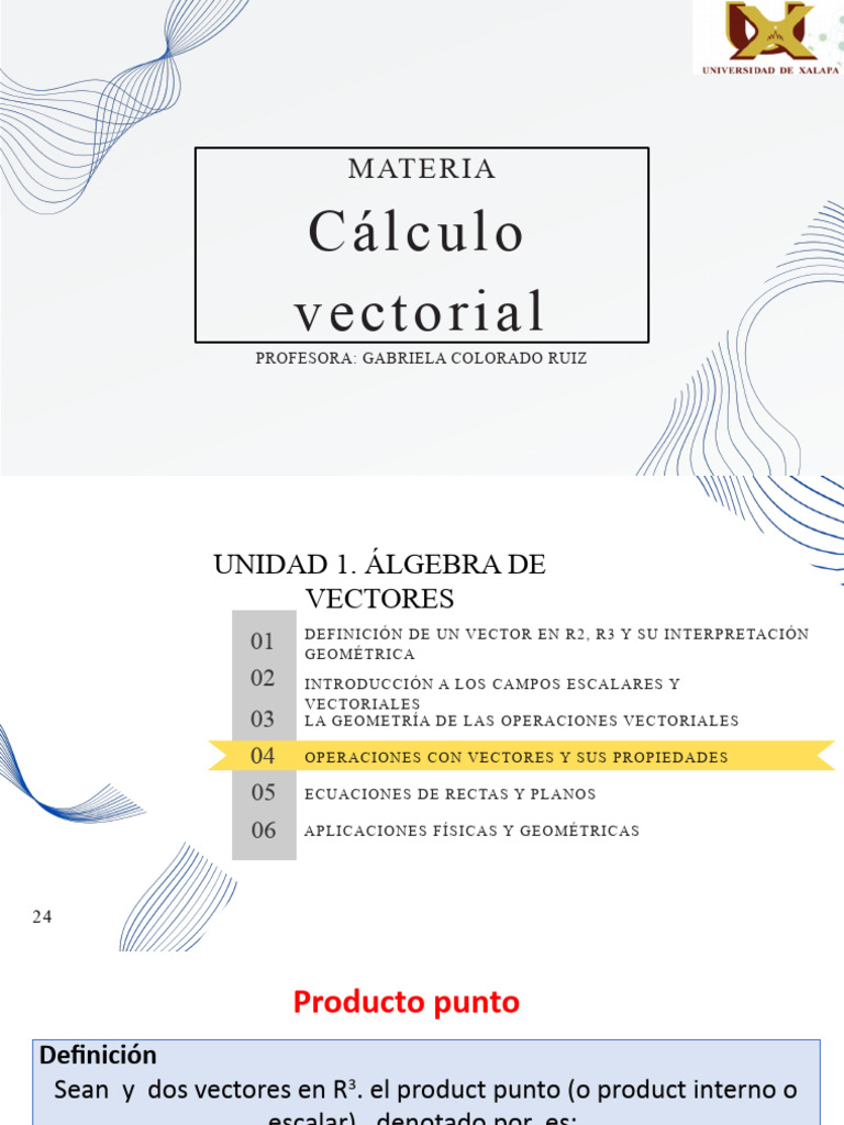 Operaciones Con Vectores PDF | Descargar gratis PDF | Vector Euclidiano | Geometría