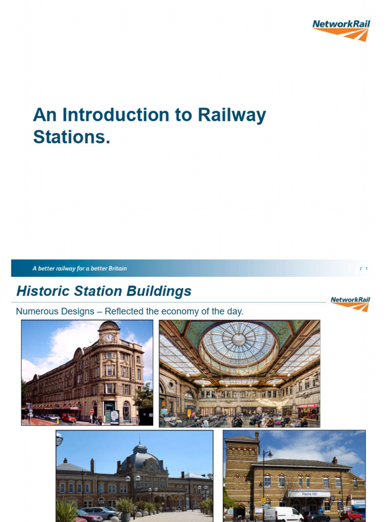 Introduction To Railway Stations | PDF